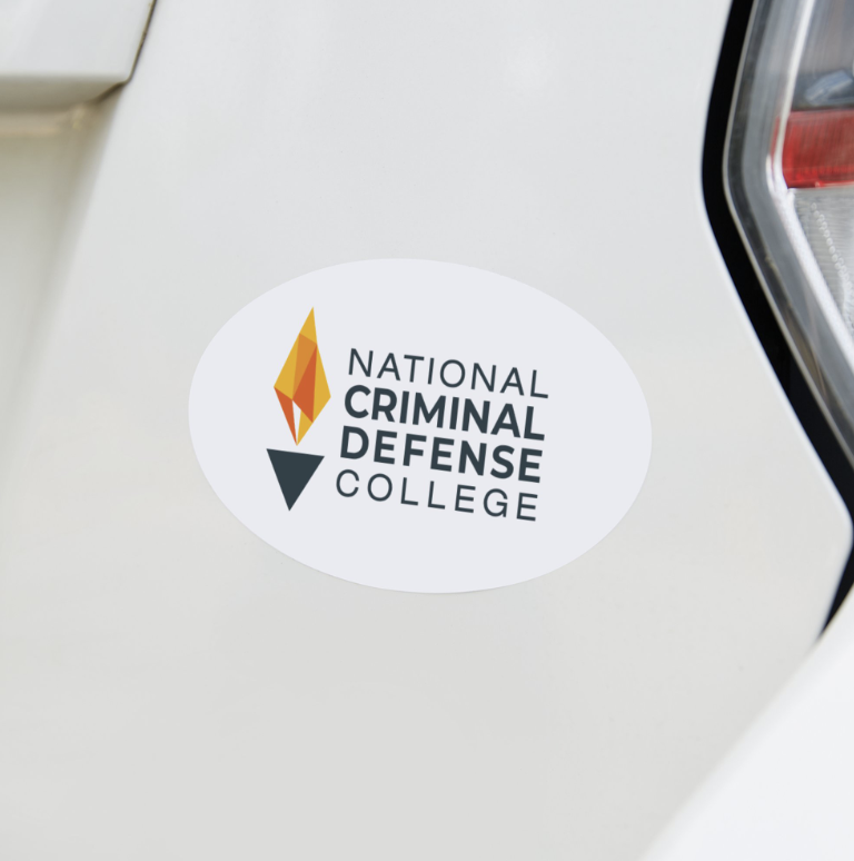 NCDC Logo Bumper Sticker - NCDC - National Criminal Defense College